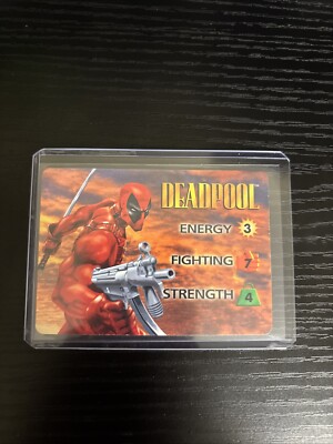 1995 Marvel Overpower Collectible Card Game Deadpool Card | eBay