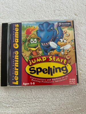 Jump Start Learn Letters Spelling Skills Windows Mac PC CD-ROM Game | eBay
