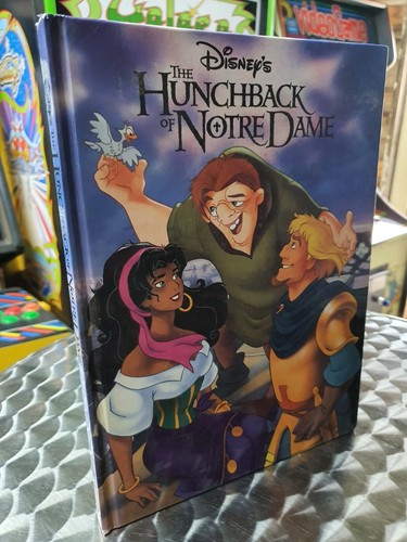 The Hunchback Of Notre Dame - Large Hard Cover Book - 1996 Walt Disney ...