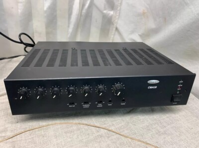 Bi Amp CMA30 Vintage Commercial Audio Mixer 6 Channel Power Amplifier ...