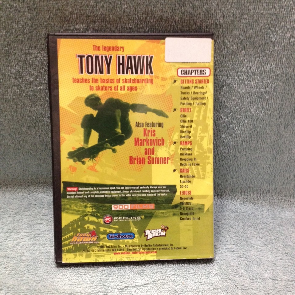 Tony Hawk's Trick Tips ,Skate Boarding Basics Volume One 2000 | eBay