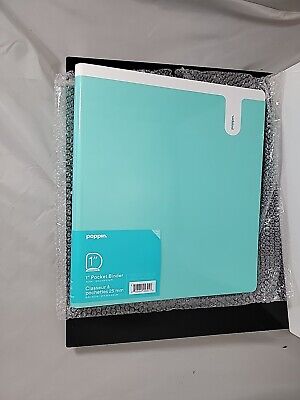 Poppin office set. One 1" Binder, One Subject notebook. Color is Pink ...
