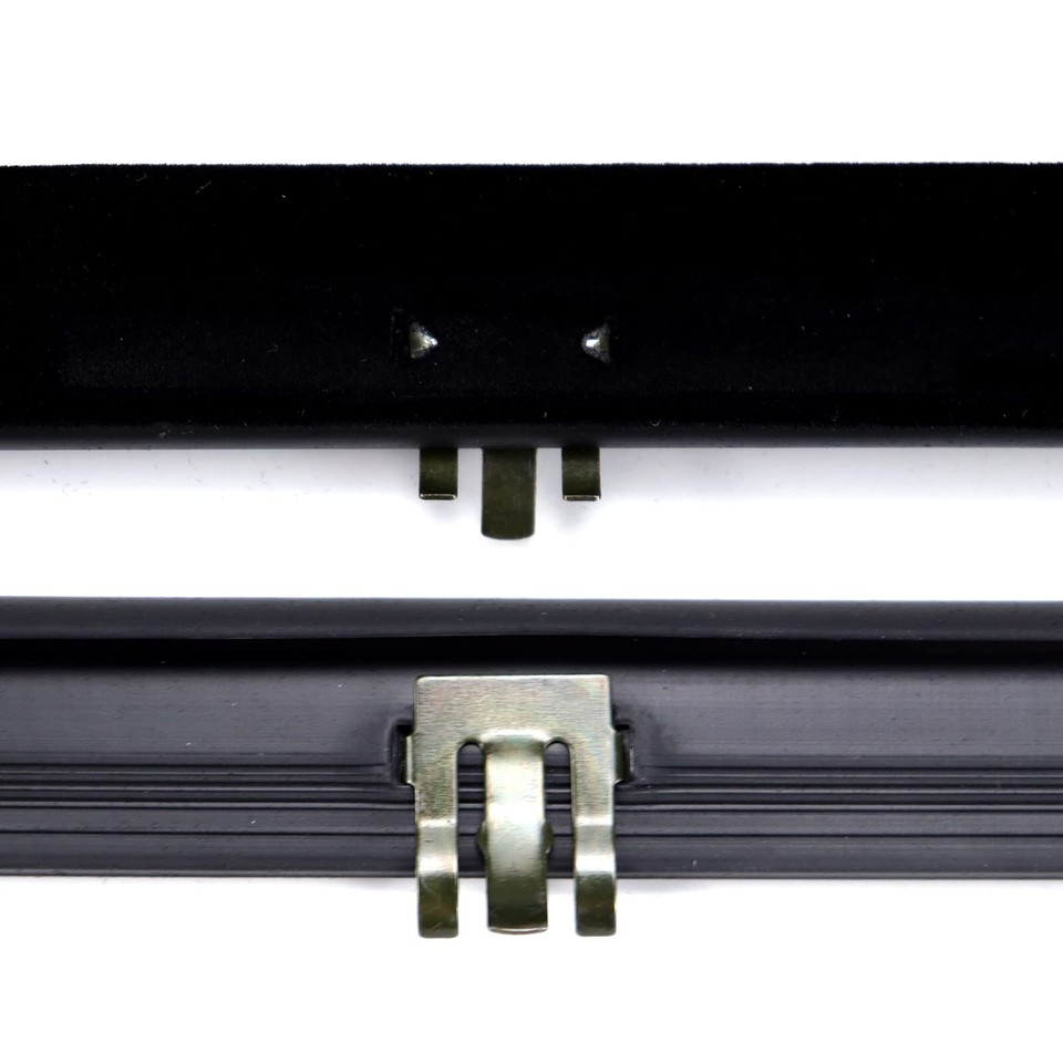 Front Inner & Outer Car Window Sweep Felt Trim Seal Weatherstrip Kit ...