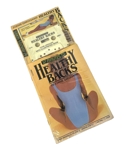 Vintage NEW Joanie Greggains Healthy Backs Cassette & Booklet Exercise SEALED | eBay