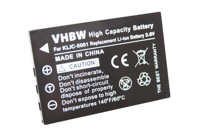 Batterie pour Sanyo Xacti VPC-FH1 HD1000 DMX-HD1000 HD2000 HD1010 TH1 ...