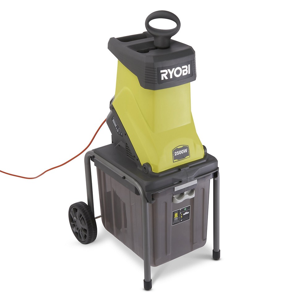 Ryobi RSH2545B Corded 2500W Impact Steel Bladed Branches Brambles Shrub ...