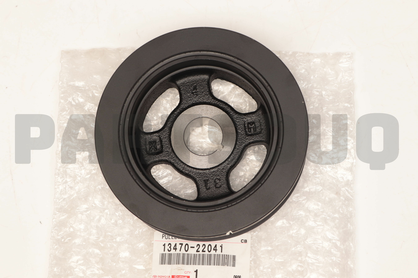 1347022041 Genuine Toyota PULLEY, CRANKSHAFT 13470-22041 | eBay