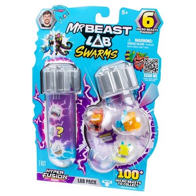 Mr Beast Lab Swarms Hyper Fusions 6 Micro Beasts | eBay UK