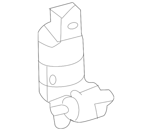 Genuine GM Windshield Washer Pump 84801575 | eBay