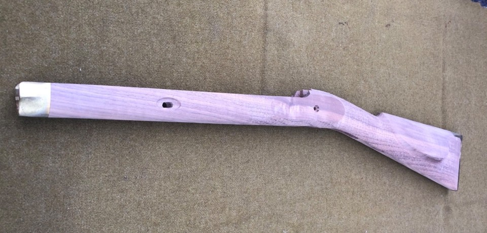 Vintage NOS Thompson Center Hawken Flintlock Black Powder Rifle Stock ...