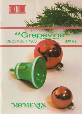 Box 1980, AA Grapevine magazine, December 1983, Alcoholics Anonymous ...