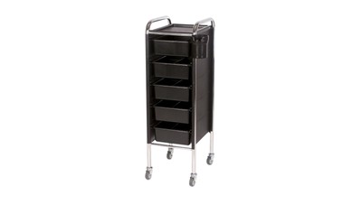 Efalock Work Trolley PICCOLO® 84/5 BASIC SMALL Black-Chrome Stackboy | eBay