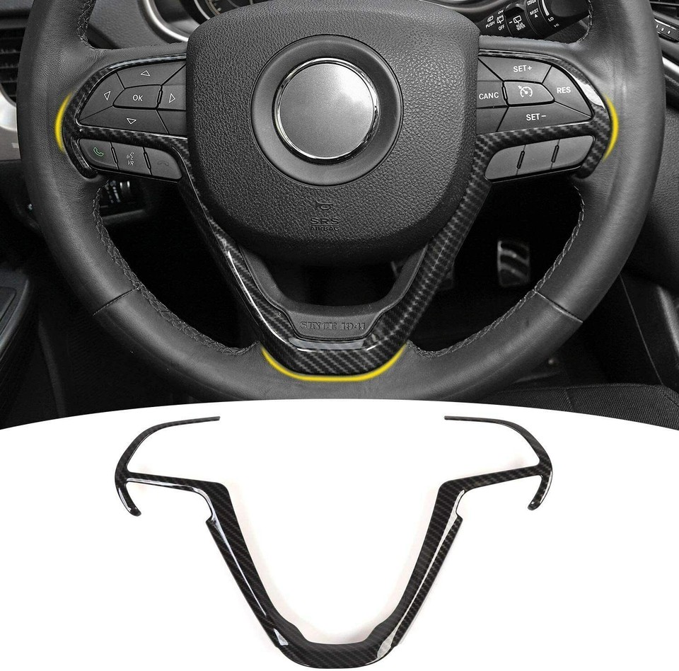 24x Carbon Fiber Interior Dash Panel Cover Trim Kit for Grand Cherokee ...