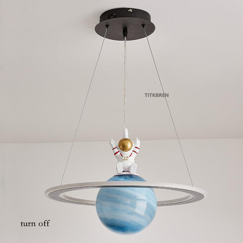 Planets Turn Lights Into Ceiling