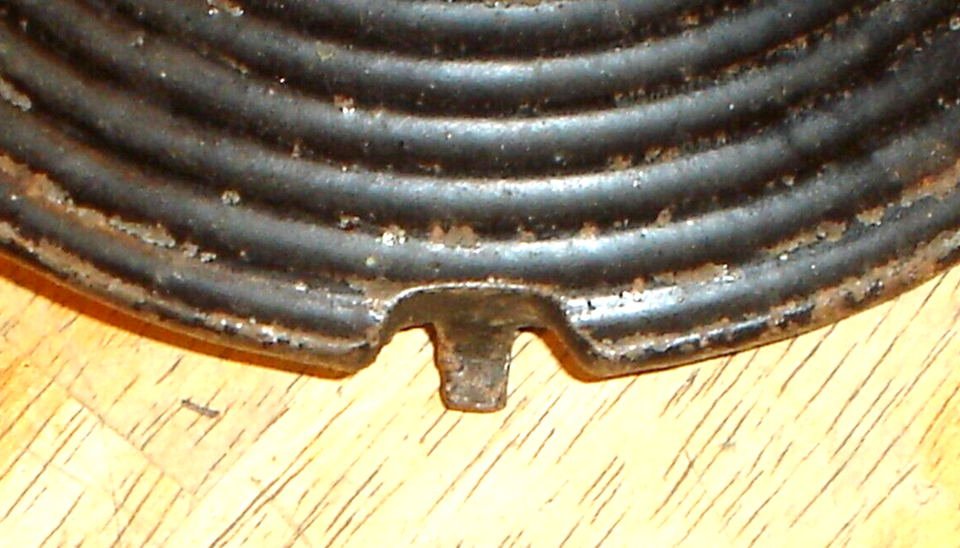 Antique Cast Iron Stove Pipe Collar Heat Ring Register Grate Center ...