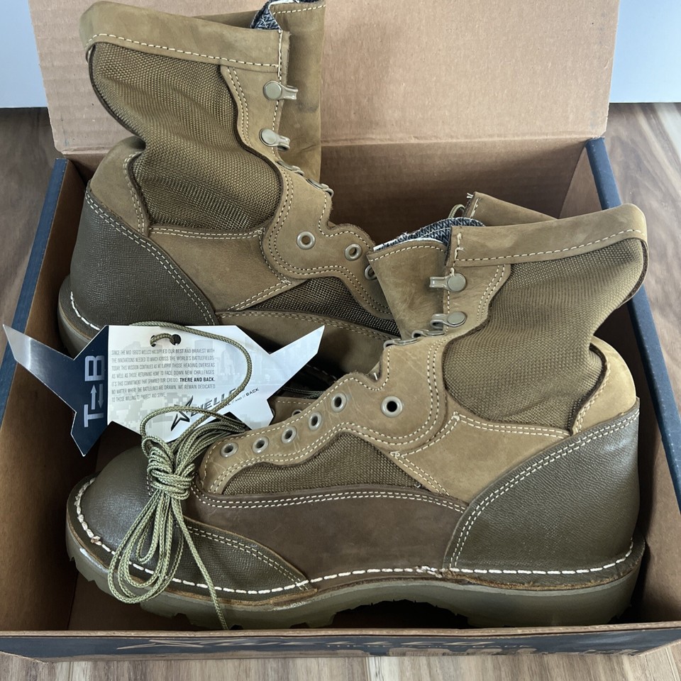 Wellco E163 USMC Marine Corps EGA Rugged All Terrain RAT Army Boots 10. ...