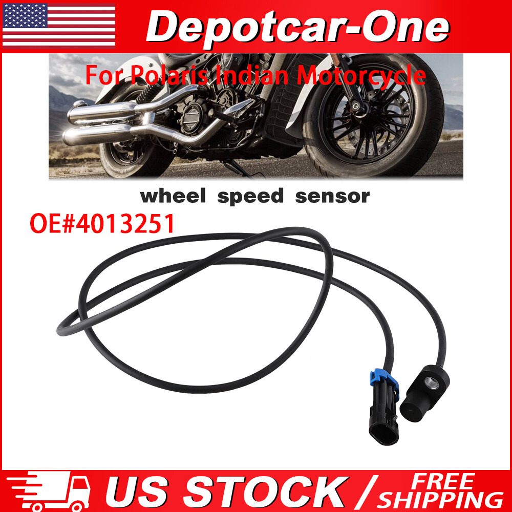 1PC Motorcycle Wheel Speed Sensor For Polaris Indian Motorcycle New US ...