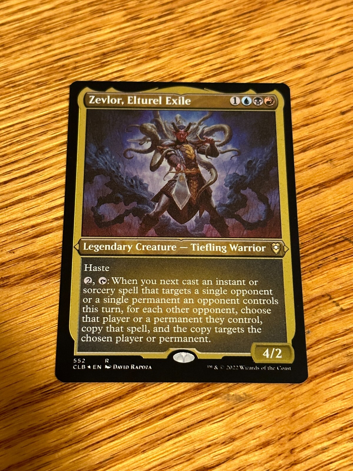 MTG Battle for Baldur's Gate CLB Foil Etched Zevlor Elturel Exile | eBay