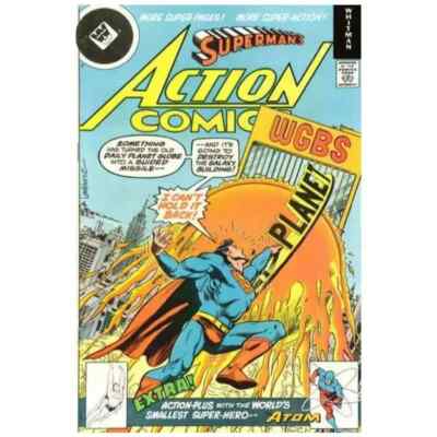 Action Comics (1938 series) #487 **Whitman** in Fine condition. DC ...