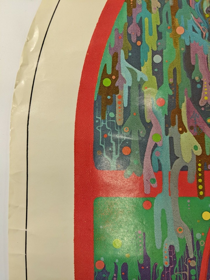 The Who 1970 US Tour Poster Round Arch Pete Townshend Keith Moon Meisel ...