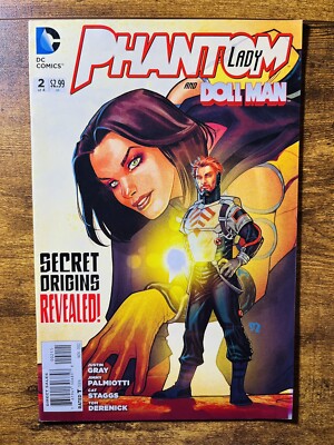 PHANTOM LADY 2 GORGEOUS STEPHANE ROUX DOLL MAN COVER DC COMICS 2012 | eBay