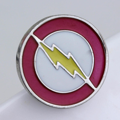 The Flash Logo Metal Pin DC comics brooch prop badge CW | eBay