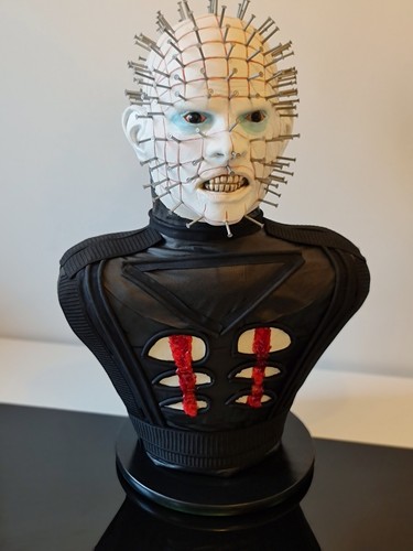 1:1 Torso Bust of Pinhead from 'Hellraiser' - Overhauled TOTS Mask | eBay