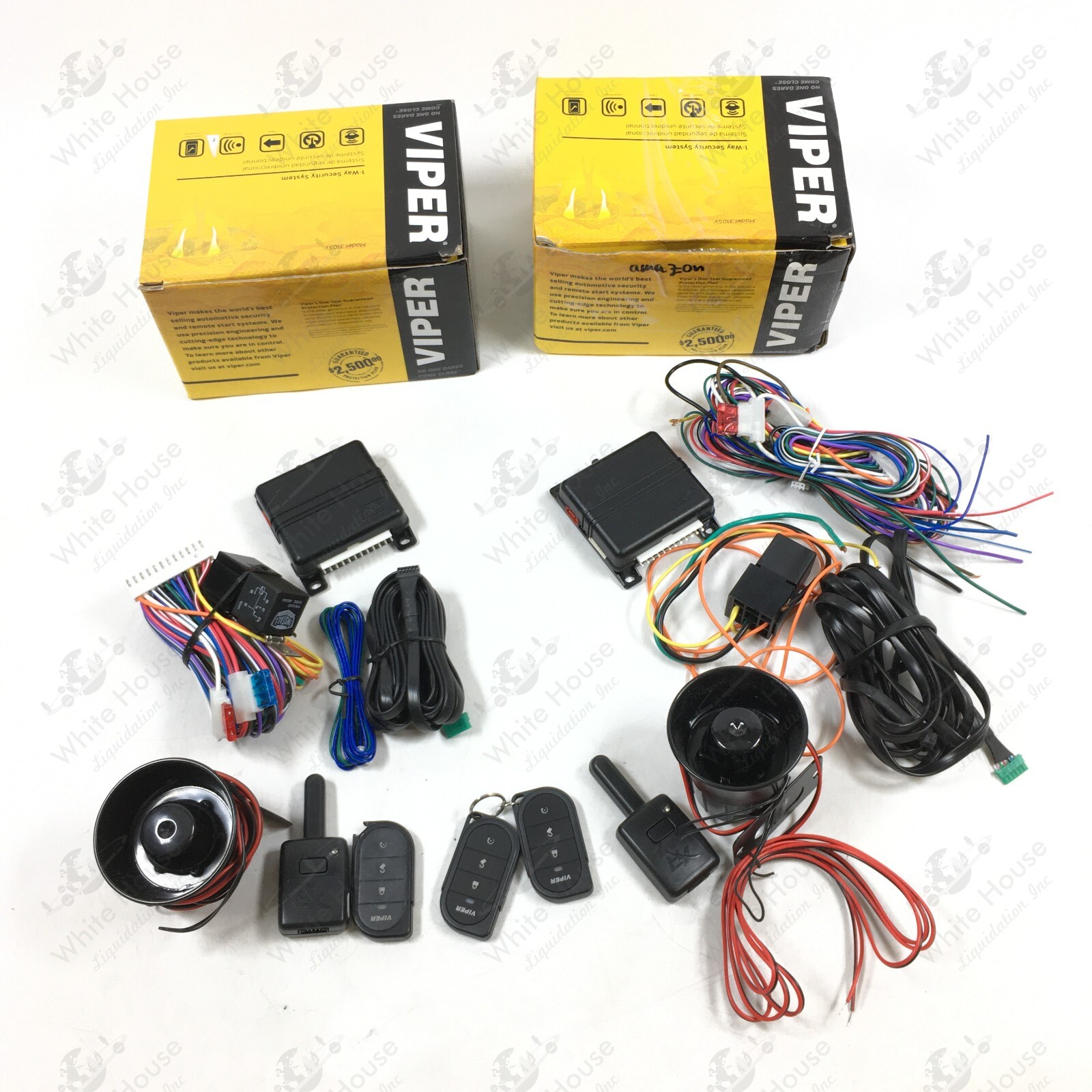 Viper 3105V Car Alarm Security System (Pack of 2) FOR PARTS! | eBay