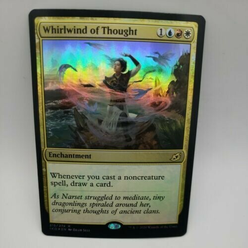 1x FOIL WHIRLWIND OF THOUGHT - Ikoria - MTG - Magic the Gathering | eBay UK