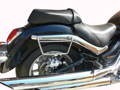 Frames Spaan Chrome-Plated Bags Click Fix Suzuki Intruder C/VL1800 ...
