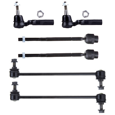 6x For 2004-2010 Chevrolet Malibu Front Sway Bar End Link Inner Outer ...