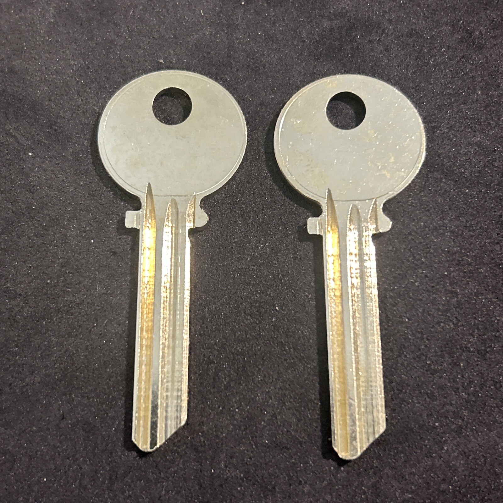 TWO (2) KEY BLANKS FIT MEDECO LOCKS 5ME1 LEVEL 1 5-PIN BRASS 1515 | eBay