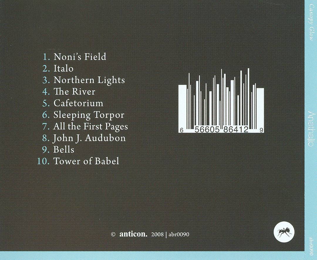 ANATHALLO - CANOPY GLOW * NEW CD 656605864129 | eBay