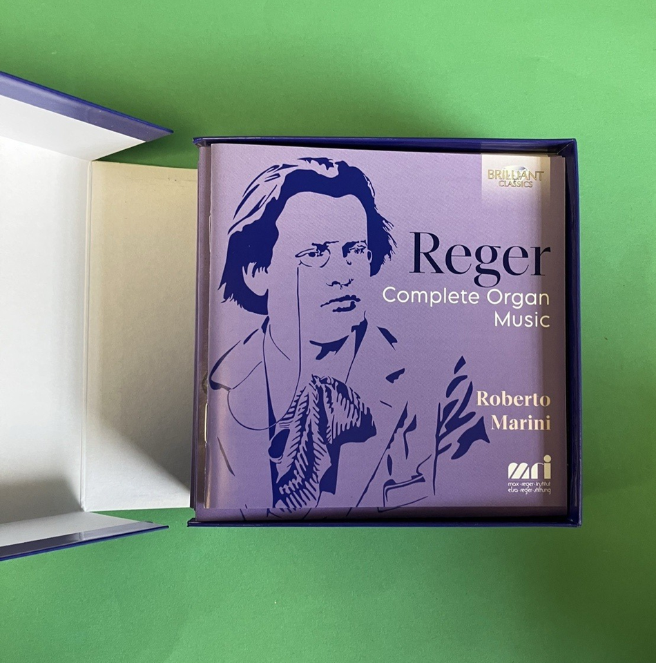 Reger - Roberto Marini – Complete Organ Music. 17 CD Box Set. | eBay UK