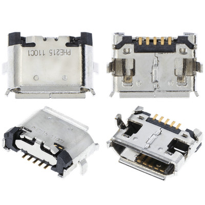 Charging port soldering required - 05 Pin - Micro B - 2 Anchor Points ...