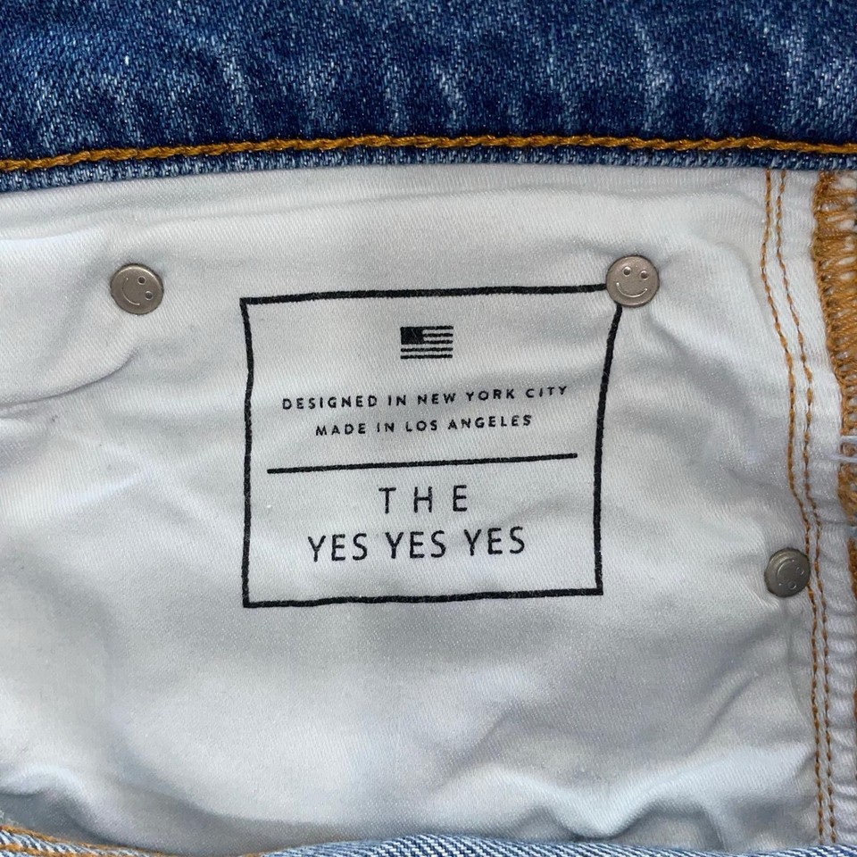 AYR The Yes Yes Yes Denim Blue Jeans Women’s 31 High Rise Pants ...