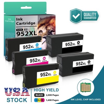952 XL Printer ink Cartridges for HP 952 Officejet pro 8710 8715 8720 ...
