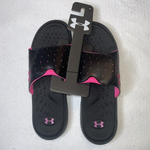 Under Armour Womens UA Ignite Pro Slides Athletic Sandals Flip Flop ...