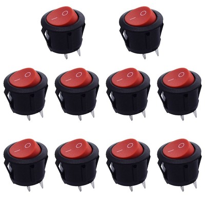 Switches Rocker Switch Boat Camper Van Caravan Motorhome 2 Pin 6A 250V ...