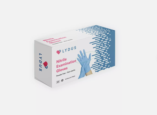 Lydus Nitrile Examination Gloves Small CASE 1000 Count Powder-Free ...