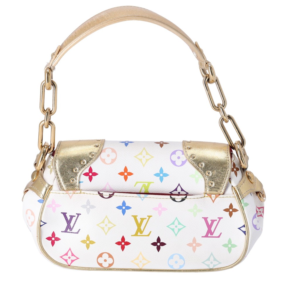 Louis Vuitton x Takashi Murakami Marilyn Bag White Multicolor Monogram Gold | eBay