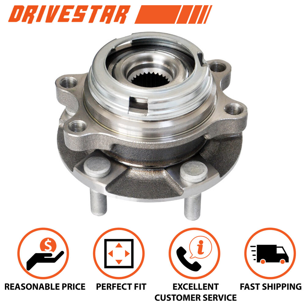 Front Left/Right Wheel Hub Bearing for Infinit FX35 G35 G37X EX35 M35 ...
