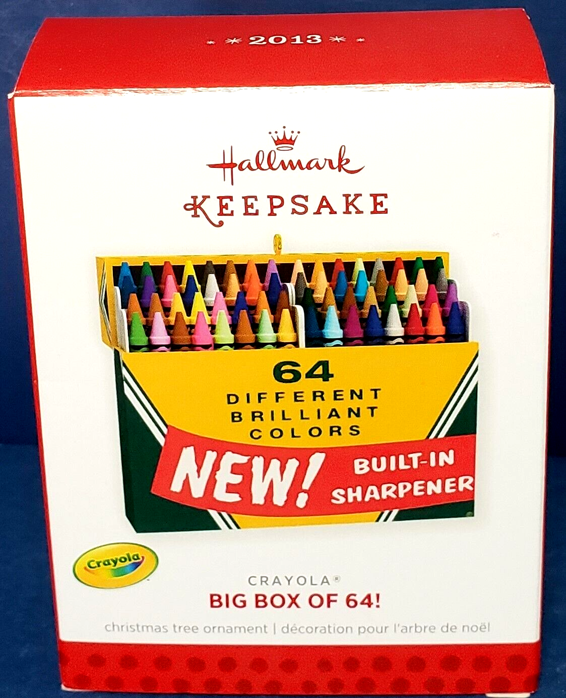 2013 Big Box of 64 Hallmark Crayola Christmas Ornament | eBay