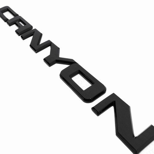 2x Fits 2015-2019 Canyon Letter Nameplate Emblem OEM 22900425 Gloss ...