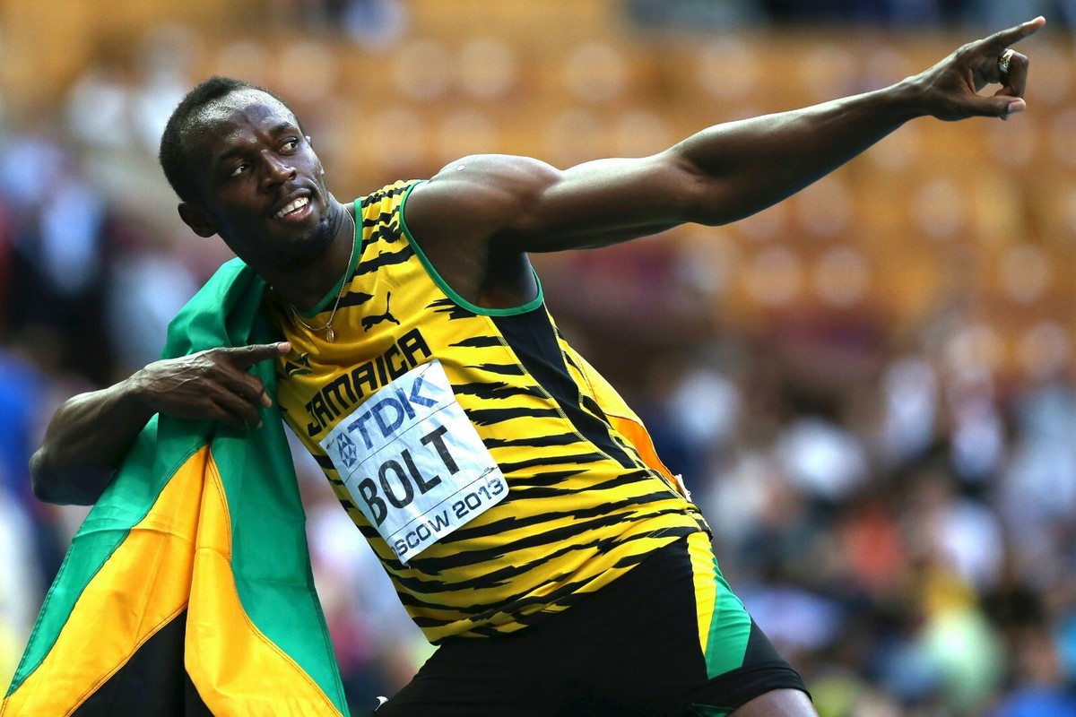 Usain Bolt Behang
