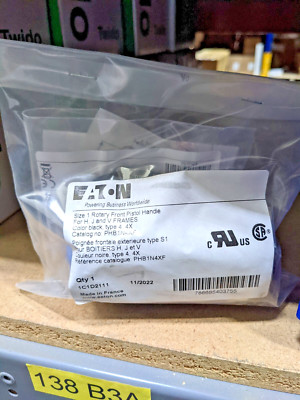 Eaton NSB PHB1N4XF Disconnect Switch External Front Pistol Handle 100A ...