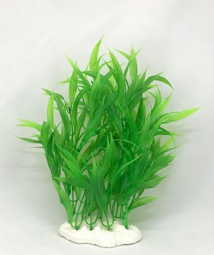 ARTIFICIAL PLASTIC DECORATION AQUARIUM PLANT FOR FISH TANK NEW BIG BUSH ...
