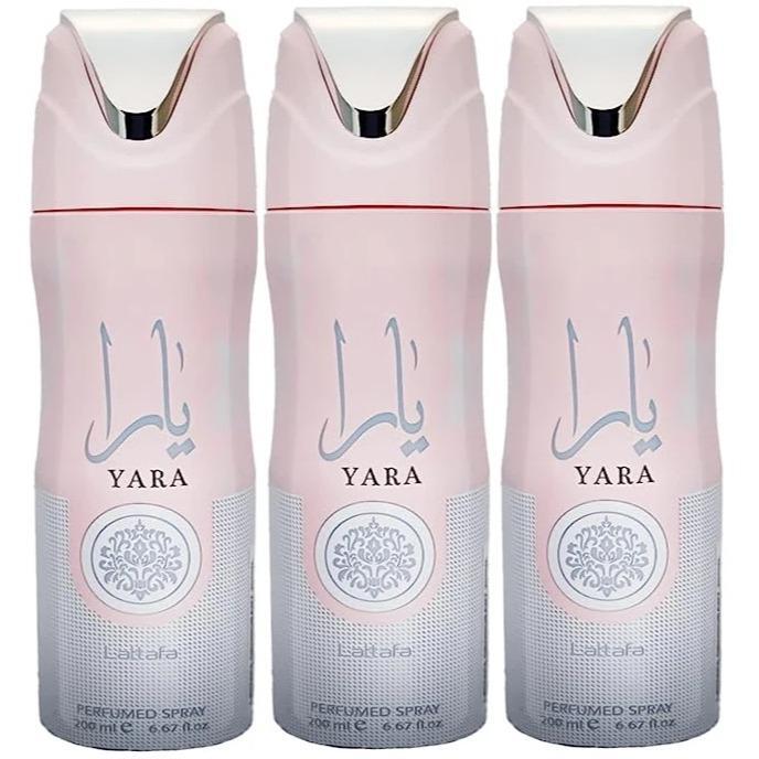Arabian Perfumed Body Spray Bundle (3 x 200ml) Luxury, Long Lasting ...