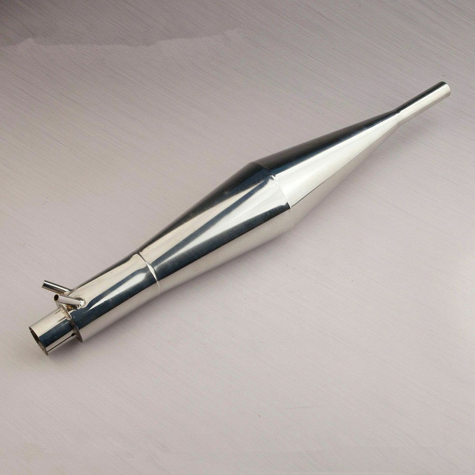 RC Boat Engine Stainless Steel Exhaust Pipe Tuned Pipe for 26cc Zenoah ...