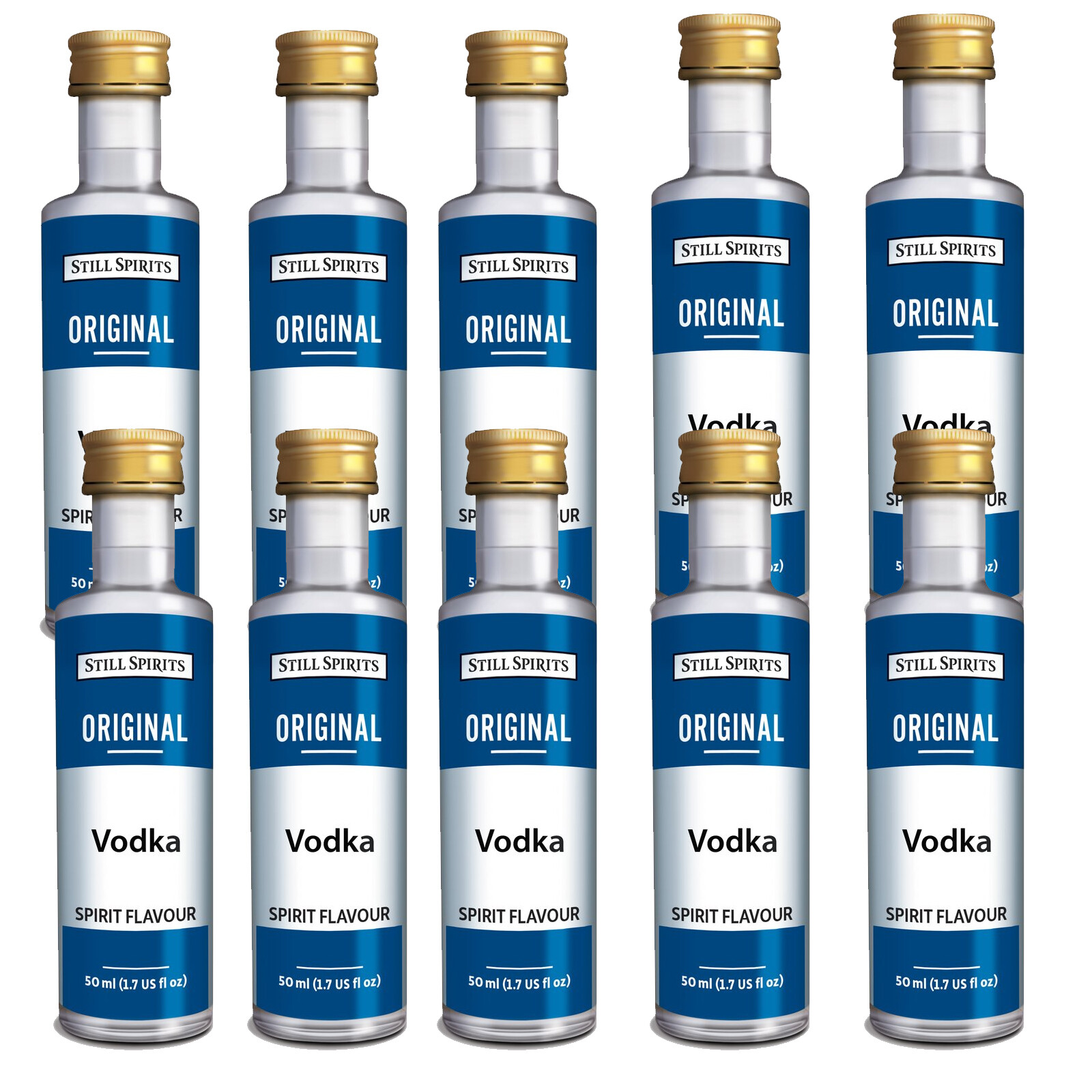 10 x Still Spirits Original Vodka Flavouring Essences 50ml Home Brew ...